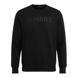 Ombre Sweatshirt 'OM-SSPS-0181' Herren Gr&ouml;&szlig;e L schwarz