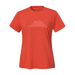 Sch&ouml;ffel Sch&ouml;ffel Funktionsshirt 'Circ Sulten' Damen Gr&ouml;&szlig;e XXXL orangerot / hellrot