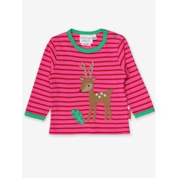 Toby tiger Shirt 'Rehkitz' M&auml;dchen Gr&ouml;&szlig;e 110 pink