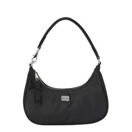Tommy Jeans Tasche 'Iconic' Damen Gr&ouml;&szlig;e One Size schwarz / silber
