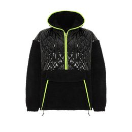 Cipo & Baxx Cipo & Baxx Kapuzensweatshirt Damen Gr&ouml;&szlig;e S neongr&uuml;n / schwarz