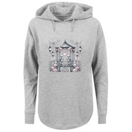 F4NT4STIC Sweatshirt 'Skelett Paar Valentinstag' Damen Gr&ouml;&szlig;e M grau / pink / schwarz