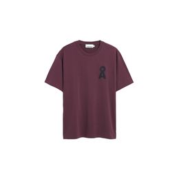 armedangels T-Shirt AADRU &Aring; ZICK ZACK Herren Gr&ouml;&szlig;e XXL bordeaux