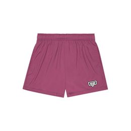 Bucketz Funktionsshorts 'New School' Herren Gr&ouml;&szlig;e XL dunkelpink / schwarz / wei&szlig;