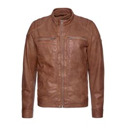 Bruno Banani Lederjacke 'Flint' Herren Gr&ouml;&szlig;e XXXL cognac