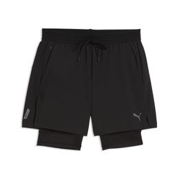 Puma Sportshorts 'Mode' Herren Gr&ouml;&szlig;e XXXL grau / schwarz