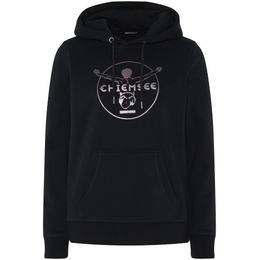 Chiemsee Sweatshirt Damen Gr&ouml;&szlig;e XL schwarz / silber