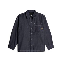 G-Star Raw G-star Overshirt 'Boxy' Herren Gr&ouml;&szlig;e XXL blue denim