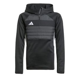adidas Performance Sportsweatshirt 'Tiro 25' Jungen Gr&ouml;&szlig;e 176 schwarz / wei&szlig;