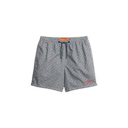 Superdry & Co Badeshorts Herren Gr&ouml;&szlig;e L rot / schwarz / wei&szlig;