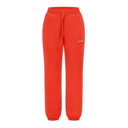 Smilodox Jogginghose Enara Cozy Fit Damen Gr&ouml;&szlig;e 38 rot