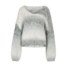 Apricot Tinsel Knit Ombre Jumper ' ' Damen Gr&ouml;&szlig;e S grau