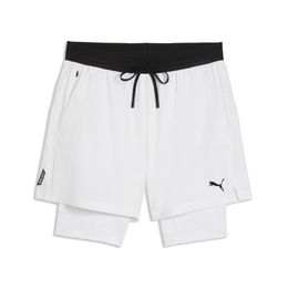 Puma Sportshorts Herren Gr&ouml;&szlig;e XXL wei&szlig;