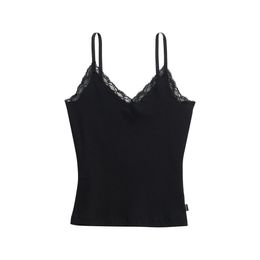 Superdry & Co Top 'Essential' Damen Gr&ouml;&szlig;e S schwarz
