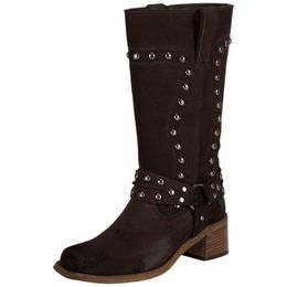 felmini Stiefel 'Emiko T025' Damen Gr&ouml;&szlig;e 41 schoko Winterschuhe