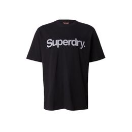 Superdry & Co T-Shirt Herren Gr&ouml;&szlig;e M grau / schwarz
