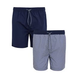 Threadbare. Threadbare Badeshorts 'Kite' Herren Gr&ouml;&szlig;e M navy / wei&szlig;