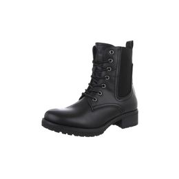 Ital-Design Schn&uuml;rstiefelette Damen Gr&ouml;&szlig;e 41 schwarz Winterschuhe