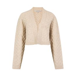 Apricot Plait Knit Shrug Cardigan ' ' Damen Gr&ouml;&szlig;e 40 stone