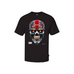 Oldskull T-Shirt 'Xtreme Vivid Skull' Herren Gr&ouml;&szlig;e XXXL schwarz