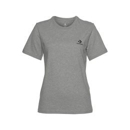 Converse T-Shirt Herren Gr&ouml;&szlig;e S graumeliert / schwarz