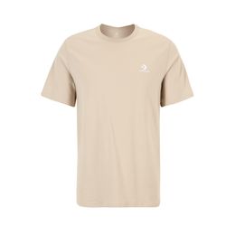 Converse T-Shirts Herren Gr&ouml;&szlig;e S sand / wei&szlig;