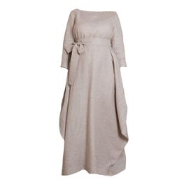 Nikka Place Oversizekleid 'Azalea' Damen Gr&ouml;&szlig;e 44 naturwei&szlig; Winterkleid