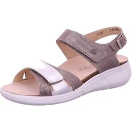 Finn Comfort Sandale 'Nadi' Damen Gr&ouml;&szlig;e 42 cappuccino / rosa