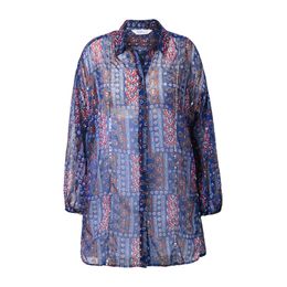 Studio Untold Bluse Damen Gr&ouml;&szlig;e 7XL/8XL blau / navy / lila / wei&szlig;
