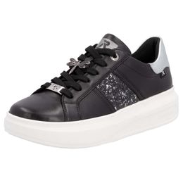 Rieker Sport Sneaker Damen Gr&ouml;&szlig;e 39 dunkelgrau / schwarz / wei&szlig;