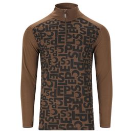 SLOPE Pullover 'Rei' Herren Gr&ouml;&szlig;e XL braun / schwarz