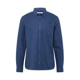KnowledgeCotton Apparel Hemd Herren Gr&ouml;&szlig;e L navy
