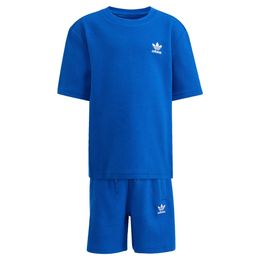 adidas originals Set Jungen Gr&ouml;&szlig;e 104 blau / wei&szlig;