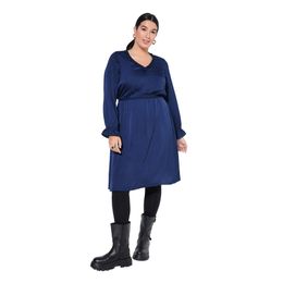 Studio Untold Kleid Damen Gr&ouml;&szlig;e 50/52 marine Winterkleid