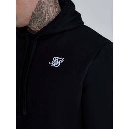 SikSilk Sweatshirt 'Essentials Hoodie' Herren Gr&ouml;&szlig;e S schwarz
