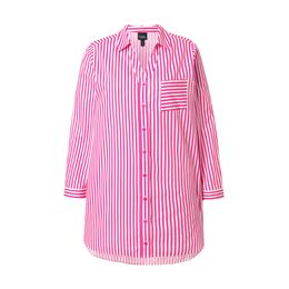 Ulla Popken Bluse Damen Gr&ouml;&szlig;e XXXL/4XL pink