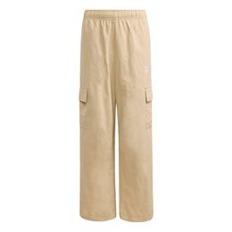 adidas originals Hose Jungen Gr&ouml;&szlig;e 134 beige / wei&szlig;