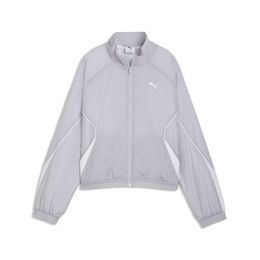 Puma Sportjacke Damen Gr&ouml;&szlig;e XL hellgrau / wei&szlig;