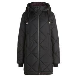 Cartoon Winterjacke Damen Gr&ouml;&szlig;e XXXL schwarz