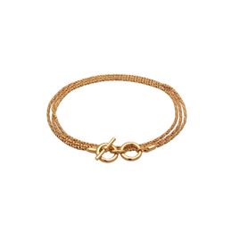 Kuzzoi Armband Herren Gr&ouml;&szlig;e 19 gold