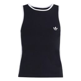 adidas originals Top '3-STRIPES SLIM TANK' M&auml;dchen Gr&ouml;&szlig;e 170 schwarz / wei&szlig;
