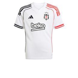adidas Performance Funktionsshirt 'Beşiktaş JK 25/26 Home Jersey' Jungen Gr&ouml;&szlig;e 140 orange / schwarz / wei&szlig;