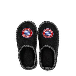 FC Bayern M&uuml;nchen Fc Bayern M&uuml;nchen Hausschuh Jungen Gr&ouml;&szlig;e 33 grau / rot / wei&szlig;
