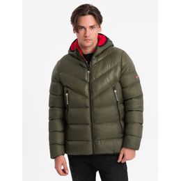 Ombre Jacke 'OM-JAHP-0145' Herren Gr&ouml;&szlig;e L oliv
