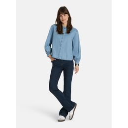 LIEBLINGSST&Uuml;CK Lieblingsst&uuml;ck Bluse 'Evita' Damen Gr&ouml;&szlig;e XL blue denim