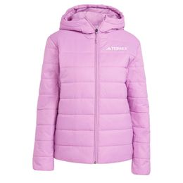 adidas terrex Outdoorjacke 'Essentials' Damen Gr&ouml;&szlig;e XXXS/XXS pflaume / wei&szlig; Winterjacke