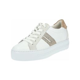 Paul Green Sneaker Damen Gr&ouml;&szlig;e 37 mokka / rosegold / hellgrau / wei&szlig;