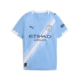 Puma Funktionsshirt 'Manchester City 25/26' Jungen Gr&ouml;&szlig;e 116 hellblau / schwarz / wei&szlig;