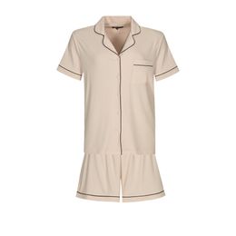 Loungeable Shorty Damen Gr&ouml;&szlig;e M creme Winterkleid