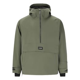 SLOPE Sportjacke 'Ruki' Herren Gr&ouml;&szlig;e L oliv / schwarz / wei&szlig;